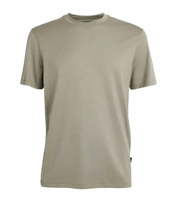 7 For All Mankind Crew-neck T-shirt - Green