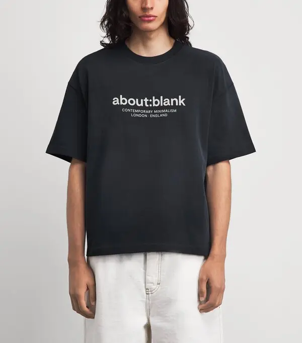 ABOUT:BLANK Cotton Logo Garcon T-shirt
