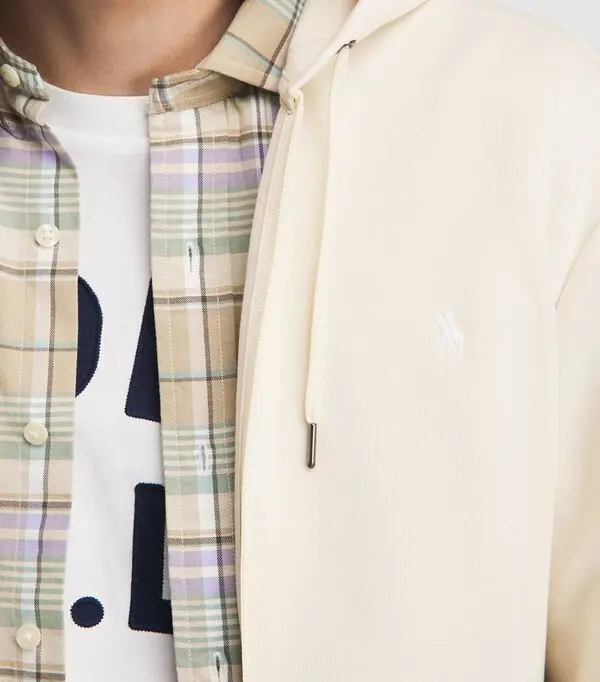 Polo Ralph Lauren Cotton Zip-up Hoodie - Beige
