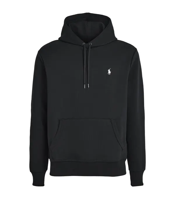 Polo Ralph Lauren Double-knit Logo Hoodie - Black