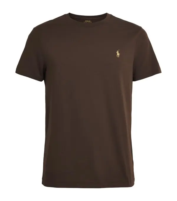 Polo Ralph Lauren Cotton Polo Pony T-shirt - Brown