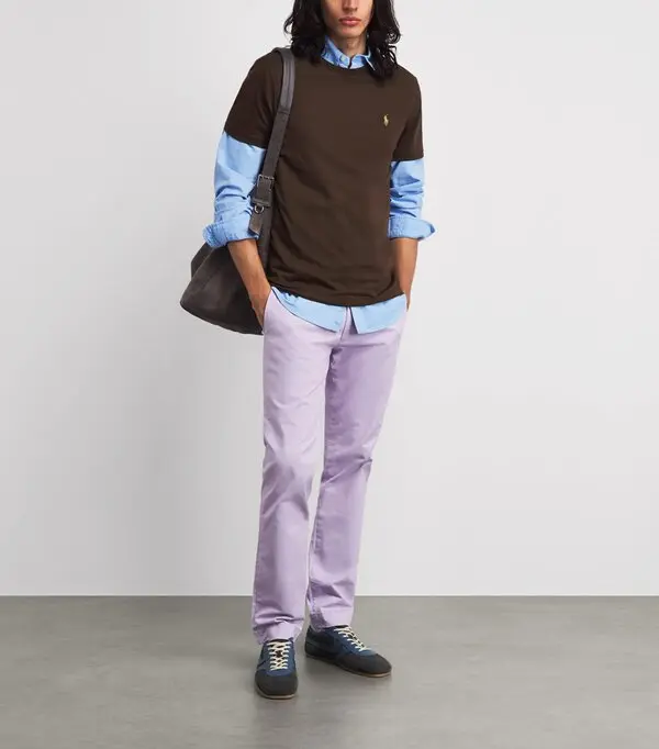 Polo Ralph Lauren Cotton Polo Pony T-shirt - Brown