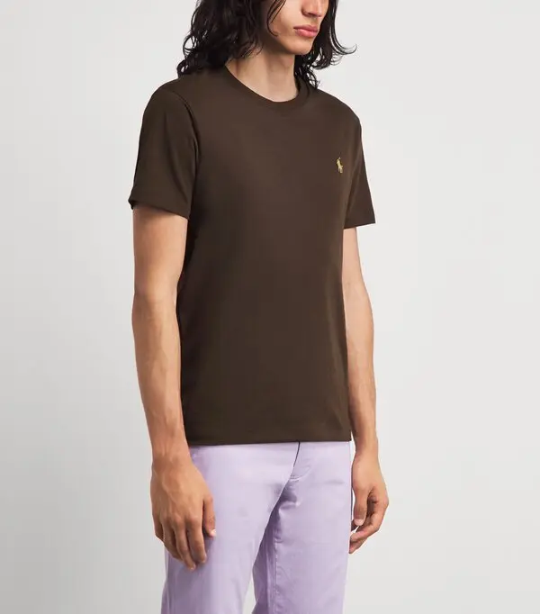 Polo Ralph Lauren Cotton Polo Pony T-shirt - Brown