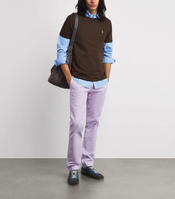 Polo Ralph Lauren Cotton Polo Pony T-shirt - Brown