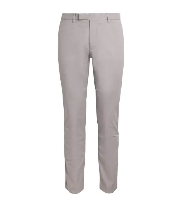 Polo Ralph Lauren Stretch-cotton Slim Chinos - Grey
