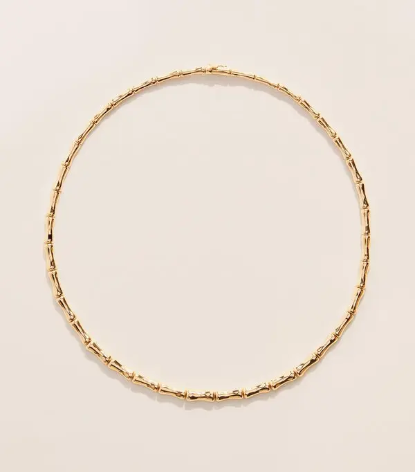 ANITA KO 18k Yellow Bamboo Choker - Gold