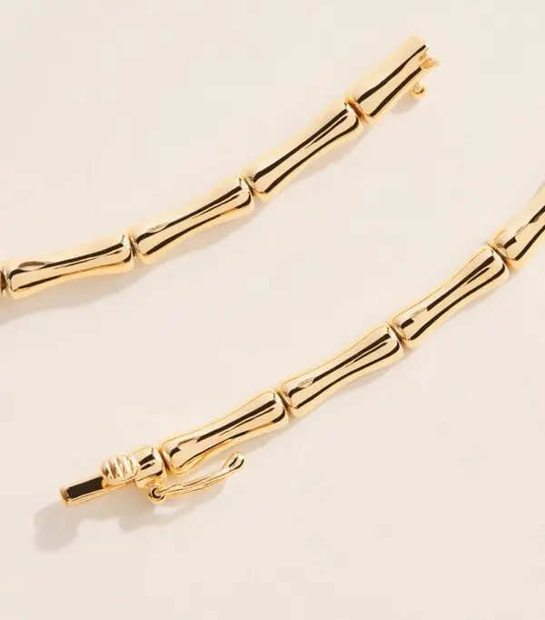 ANITA KO 18k Yellow Bamboo Choker