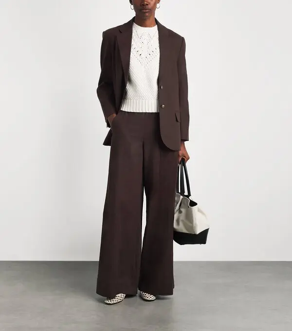 ME+EM Wide Leg Trousers