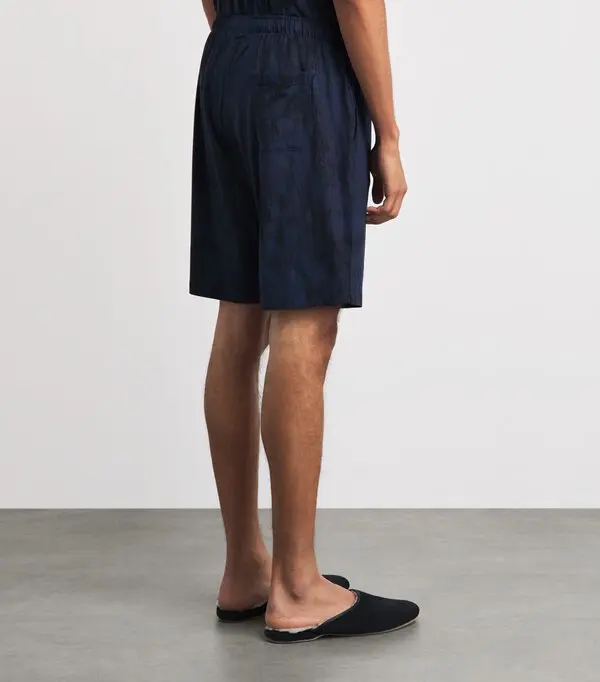Derek Rose Printed Lounge Shorts