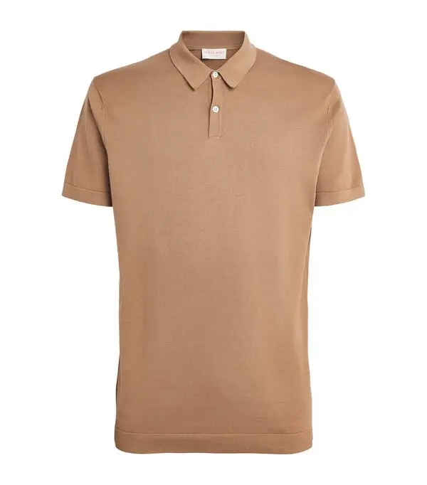 Derek Rose Sea Island Cotton Jacob Polo Shirt
