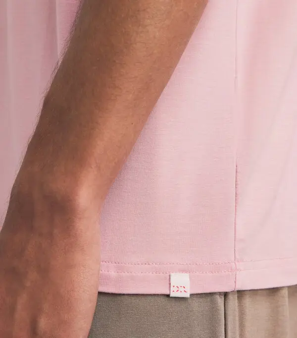 Derek Rose Basel Lounge T-shirt - Pink
