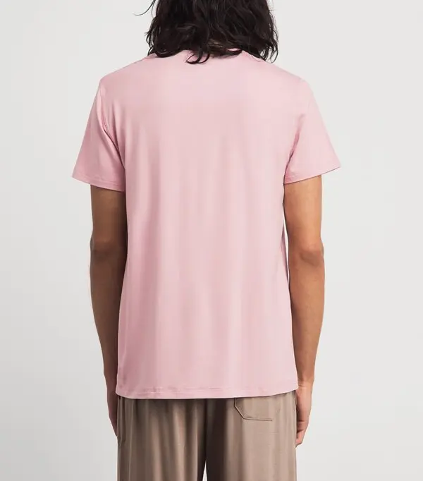 Derek Rose Basel Lounge T-shirt - Pink