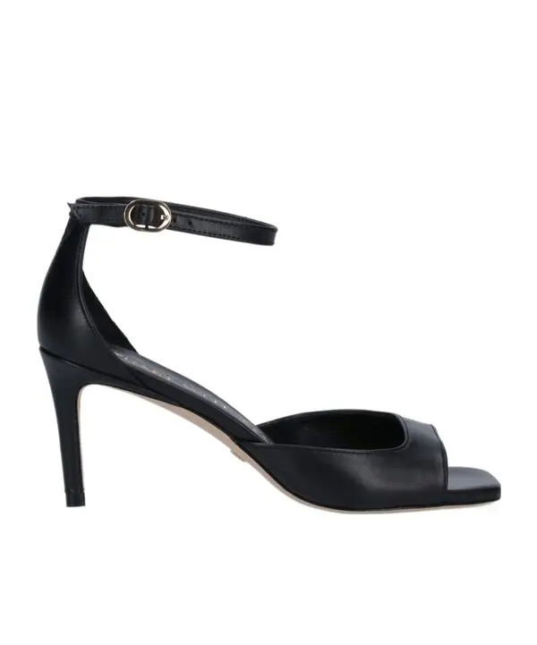 STUART WEITZMAN Square-toe High Heel Sandals