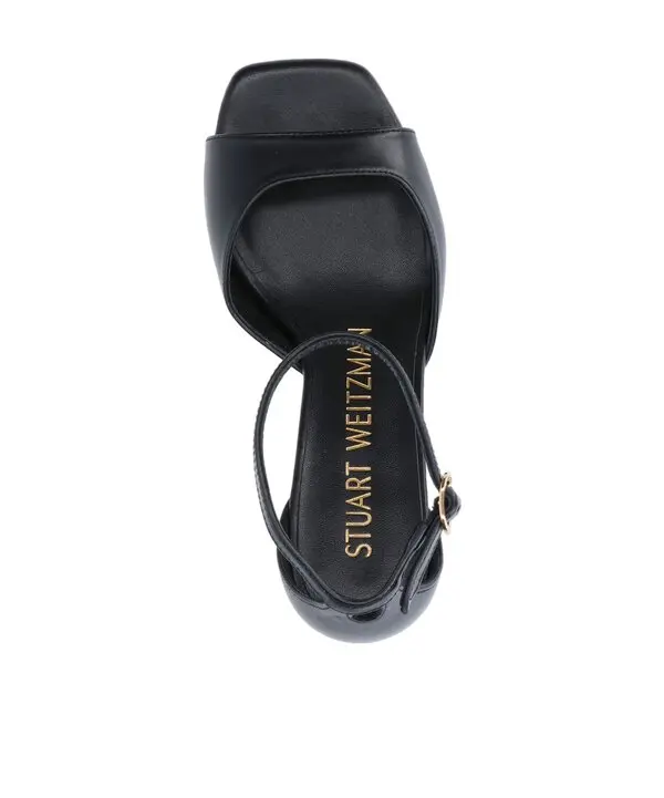 STUART WEITZMAN Square-toe High Heel Sandals