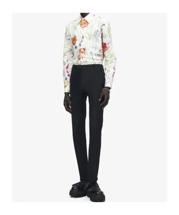 Alexander McQueen Meadow Floral Printed Shirt