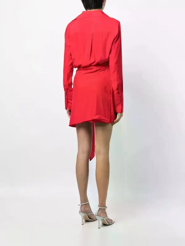 Gauge81 Gravia Silk Mini Dress
