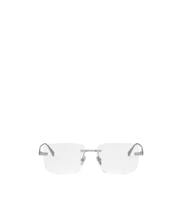 BVLGARI Rectangular Frame Eyeglasses - White