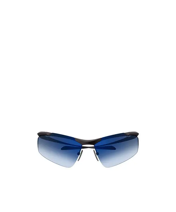 Balenciaga Geometric Frame Sunglasses - Grey