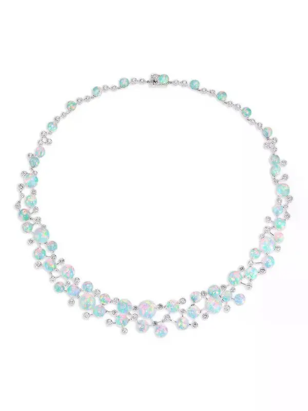 ANABELA CHAN Diamond And Opal Necklace