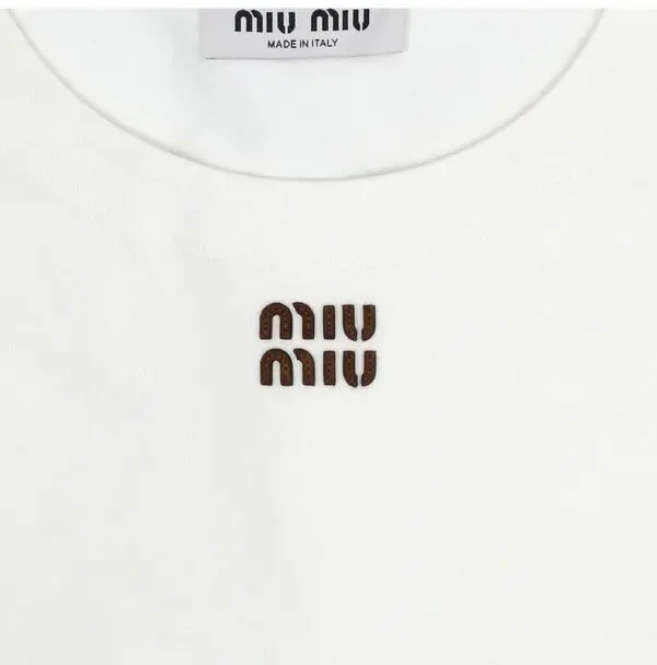 Miu Miu Jersey Mini Dress