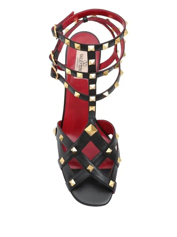 Valentino Garavani Pyramid Stud Strap Sandals