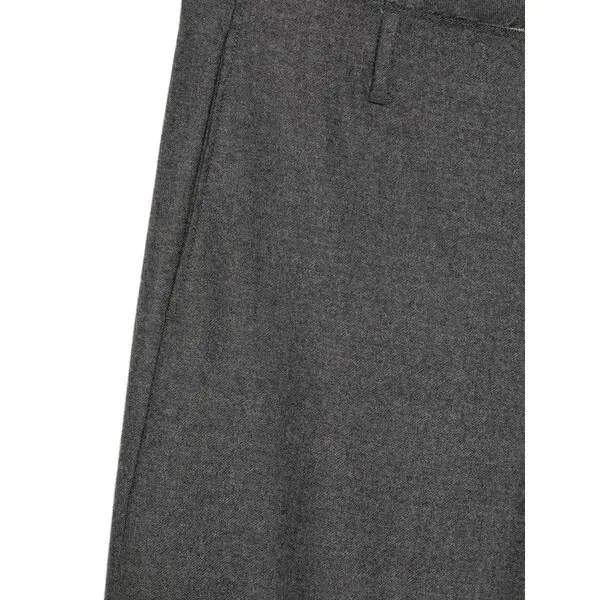 MAISON MARGIELA Tailored Trousers With Raw Edge Hem