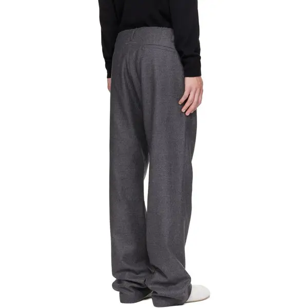 MAISON MARGIELA Tailored Trousers With Raw Edge Hem