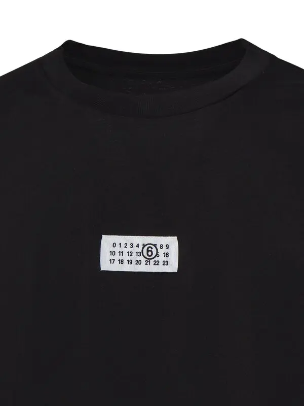 MAISON MARGIELA Logo-pach Jersey T-shirt