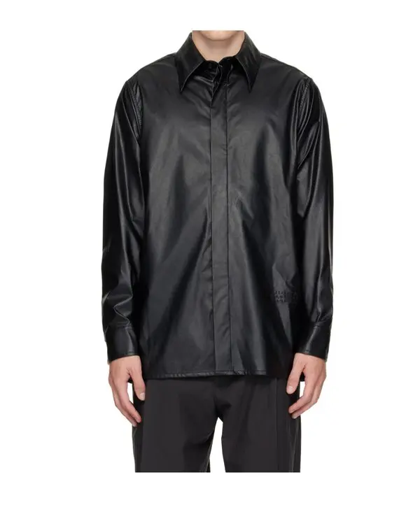 MAISON MARGIELA Logo Embossed Shirt