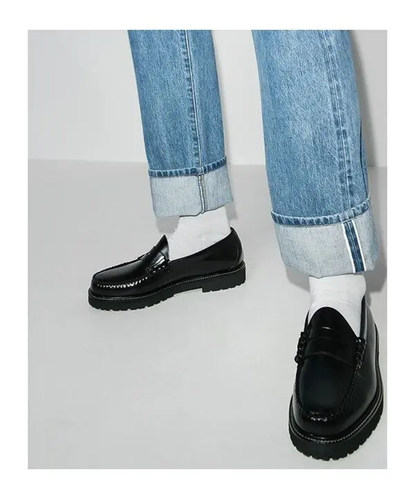G.H. BASS  CO G.h. Bass & Co. Larson Round Toe Slip-on Loafers