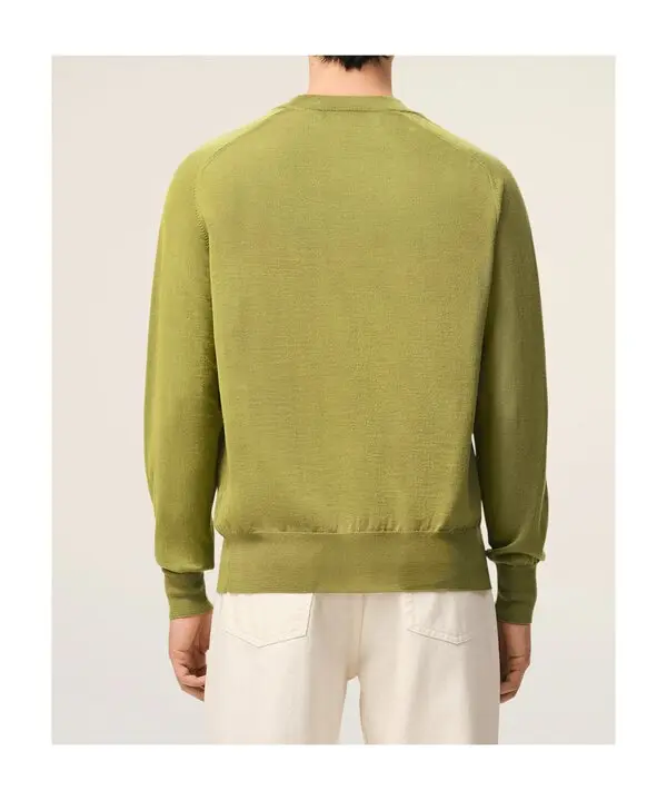 AMI Paris Embroidered Crew-neck Sweater