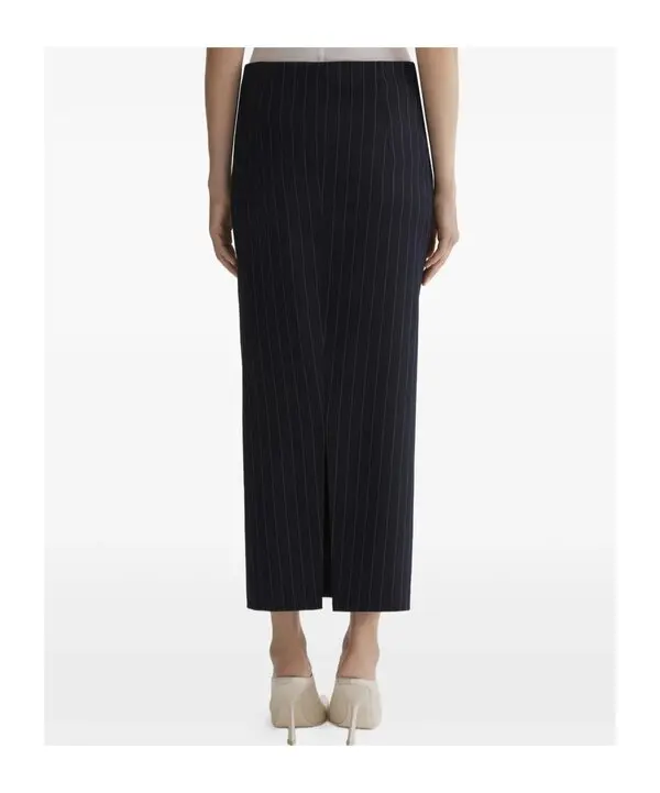 MUGLER Pinstripe Pencil Skirt