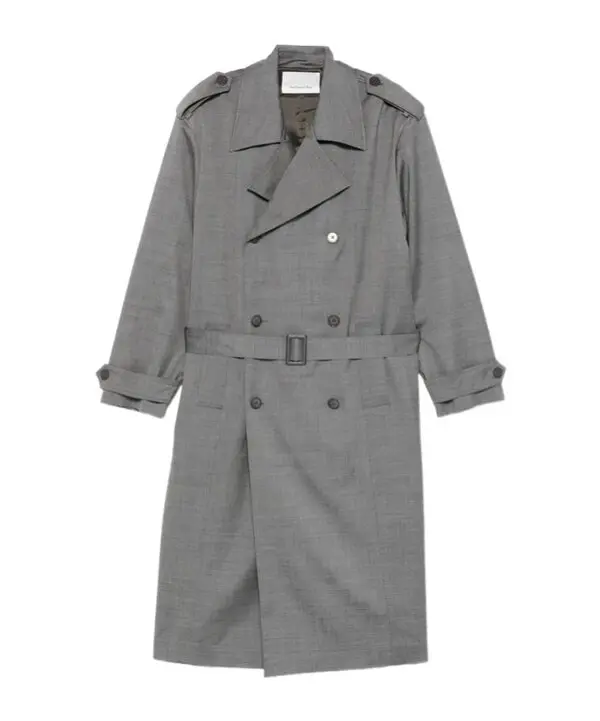 THE FRANKIE SHOP Long-sleeved Trench Coat