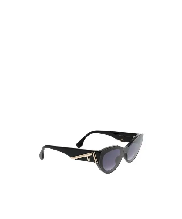 Fendi Cat Eye Frame Sunglasses - Gray
