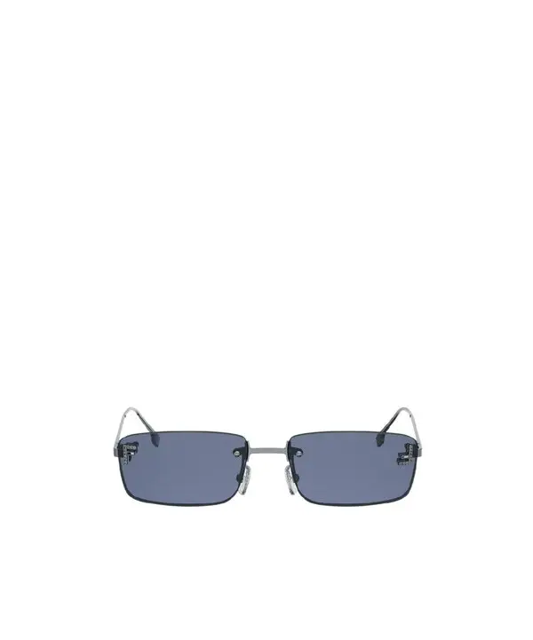 Fendi Rectangular Frame Sunglasses - Gray