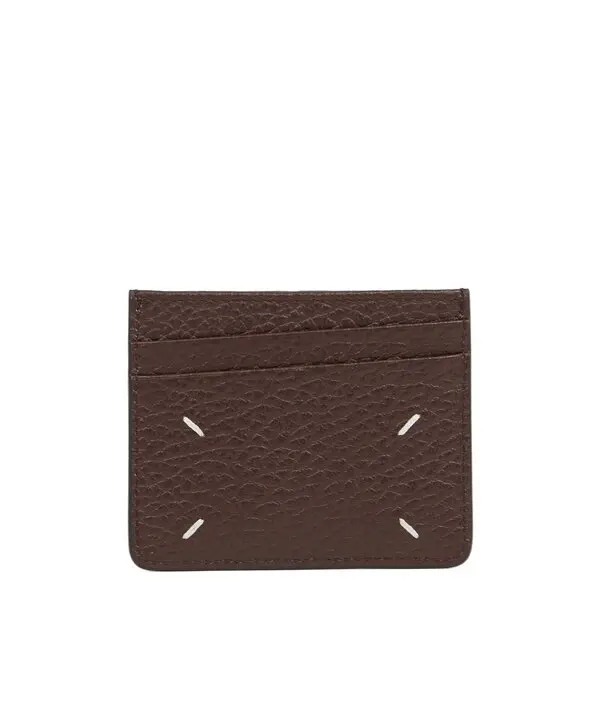 MAISON MARGIELA Slim 6cc Cardholder - Brown