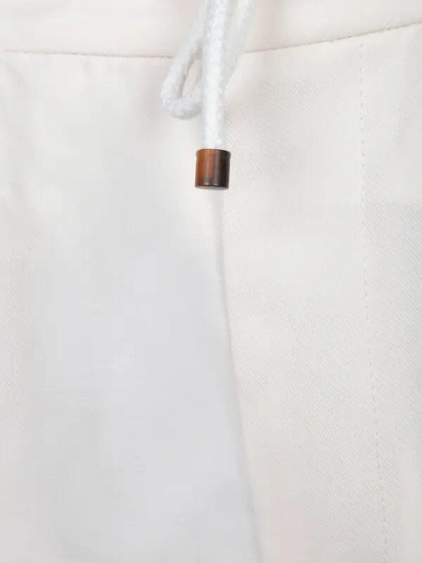 Brunello Cucinelli Drawstring Straight-leg Shorts