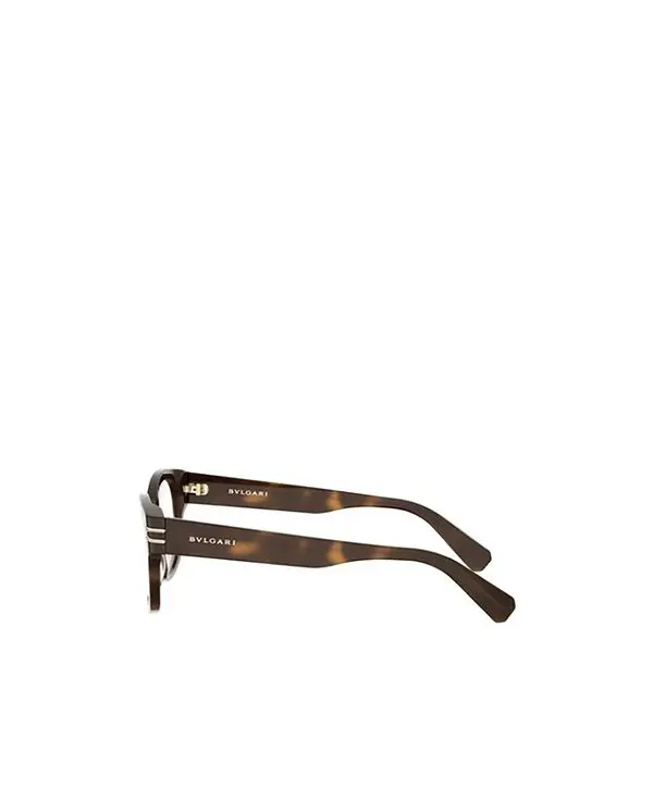 BVLGARI Cat Eye Frame Eyeglasses - Brown