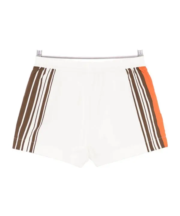 SIR. Elastic Waist Shorts With Contrast Stripes