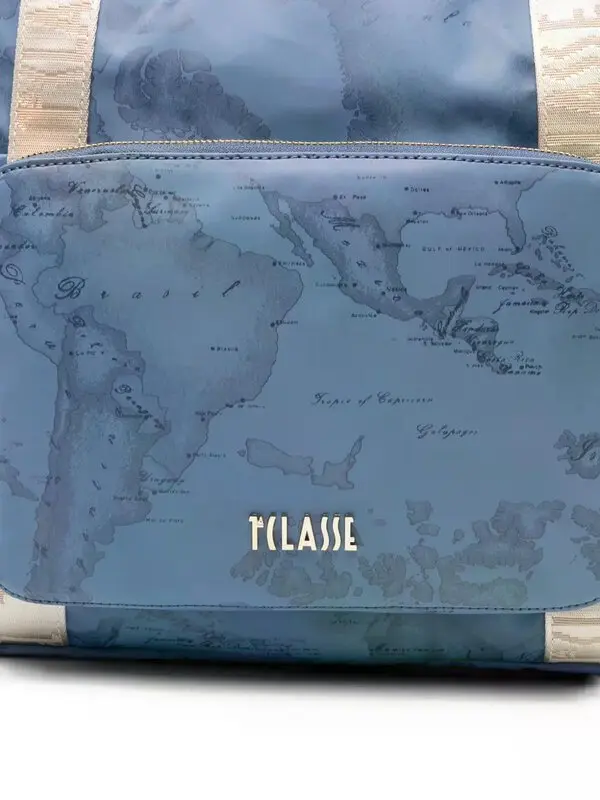 ALVIERO MARTINI 1° CLASSE Geo Map Print Tote Bag