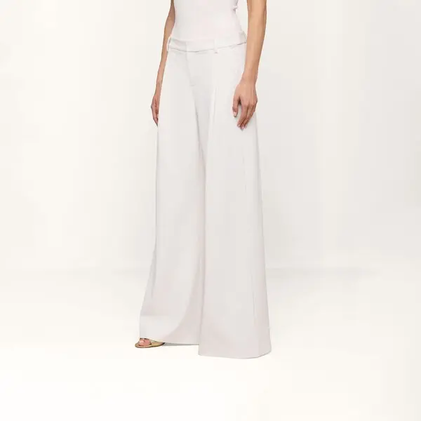 L'Agence Allanah Trouser - White