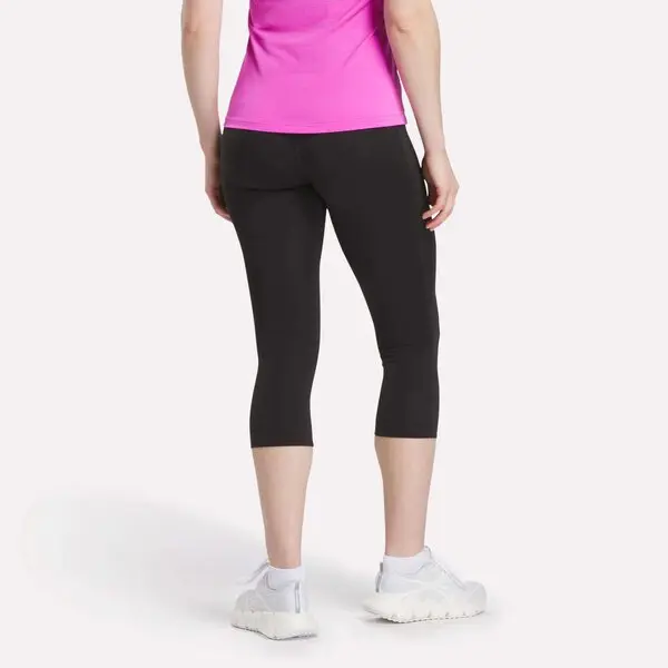 REEBOK Capri Leggings - Black