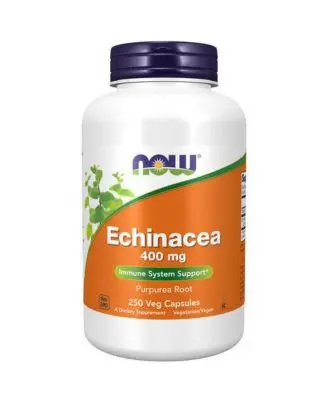 NOW FOODS Echinacea 400 Mg 250 Caps - No Color