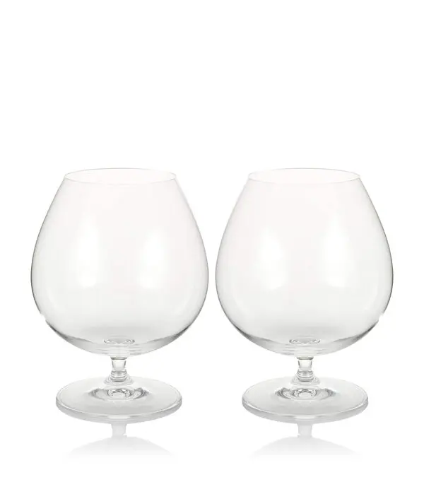 RIEDEL Crystal Vinum Brandy Glasses - Clear