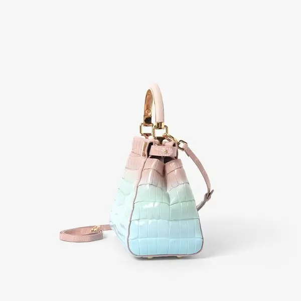Fendi Peekaboo Mini Crocodile Bag