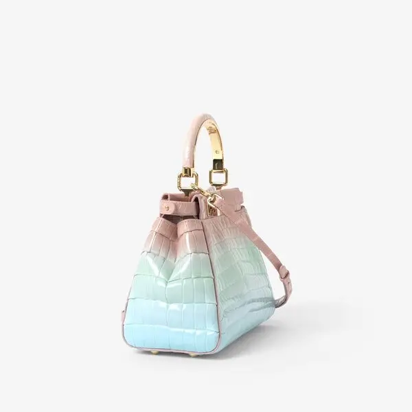 Fendi Peekaboo Mini Crocodile Bag