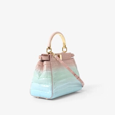 Fendi Peekaboo Mini Crocodile Bag