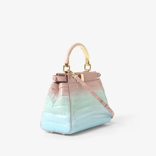 Fendi Peekaboo Mini Crocodile Bag