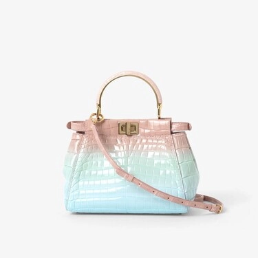 Fendi Peekaboo Mini Crocodile Bag