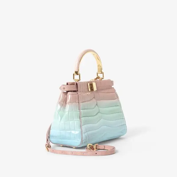Fendi Peekaboo Mini Crocodile Bag